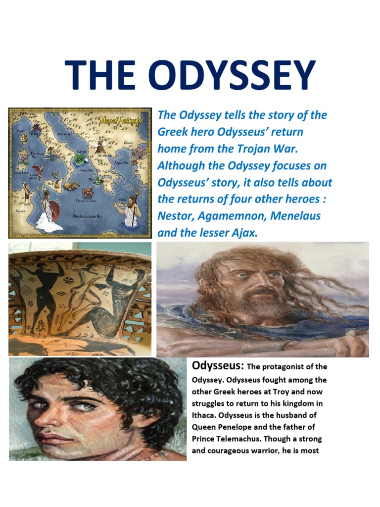 The Cast of Characters in Homer's Odyssey | PDF | Odysseus | Odyssey