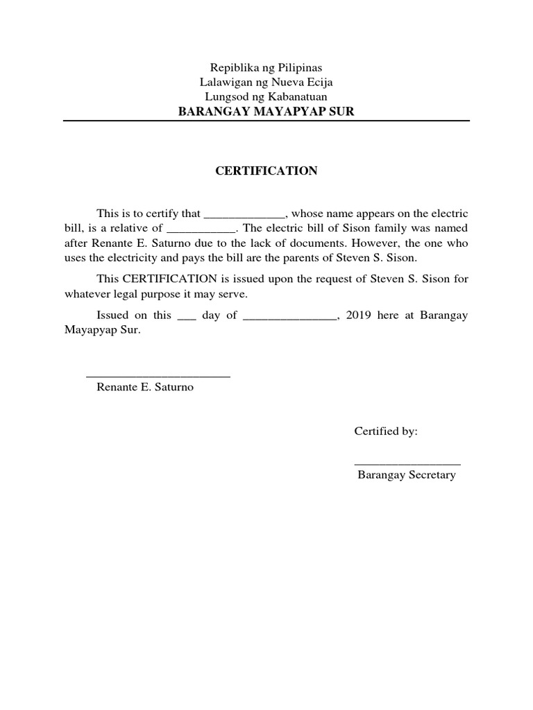 Certification DOST | PDF