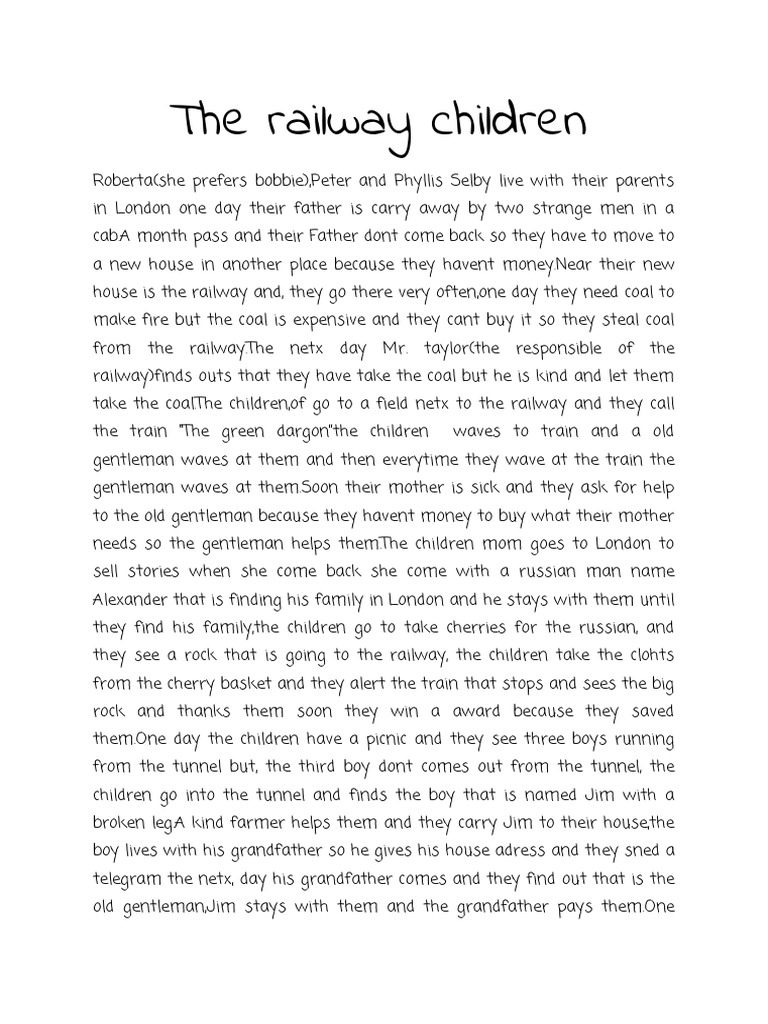 The Railway Children | PDF