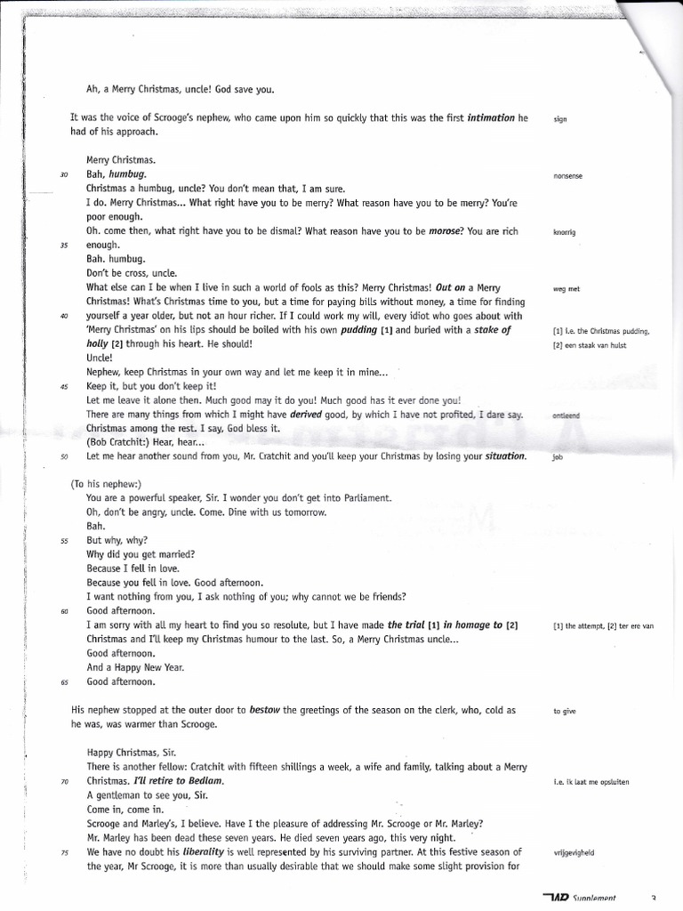 To To To: That First Intimation | PDF | Ebenezer Scrooge | Christmas