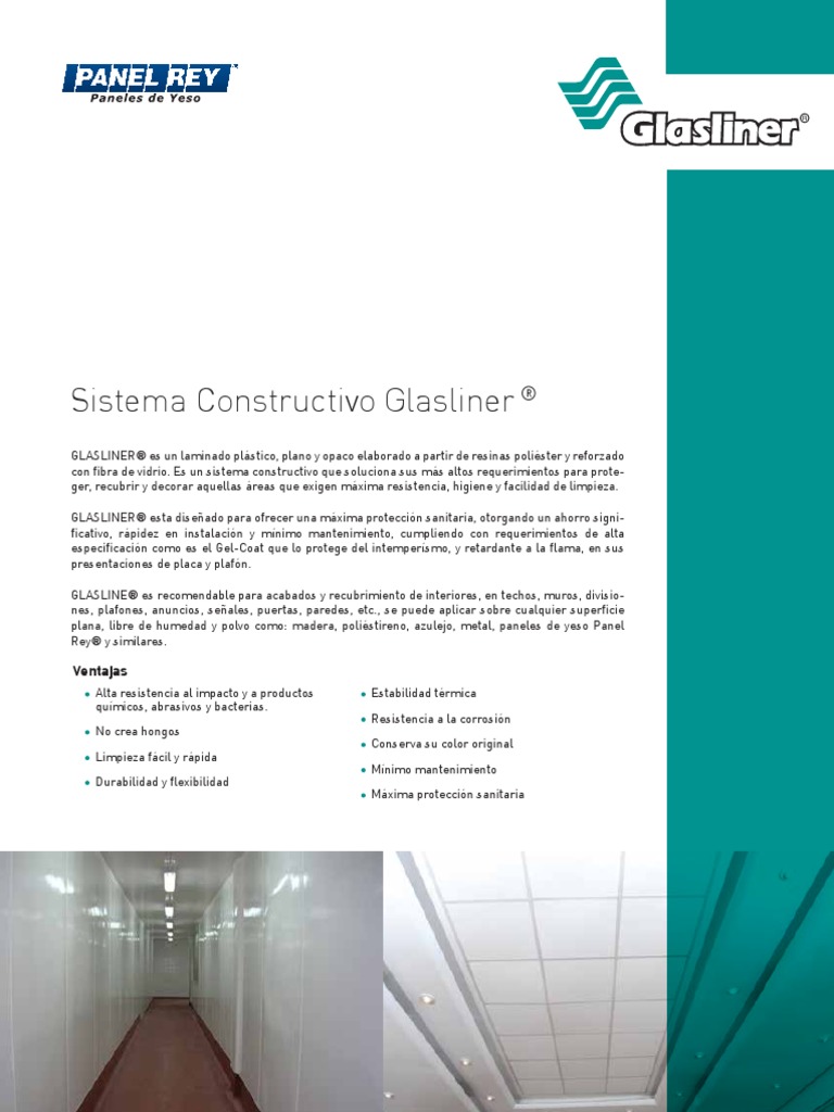 Sistema Glasliner PDF | PDF | Materiales de construcción | Materiales