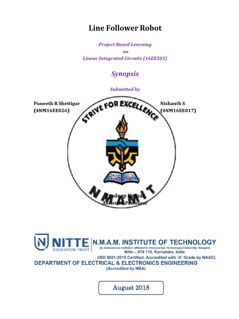 Line Follower Robot Project | PDF | Operational Amplifier | Amplifier