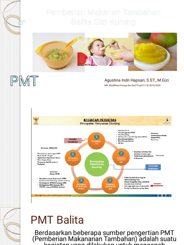 PMT Balita Gizi Kurang MK Modif 19-20 PDF | PDF