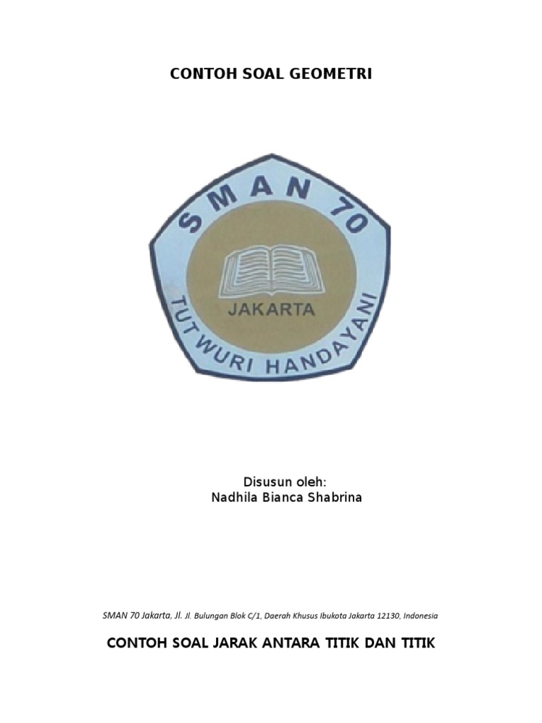Contoh Soal Geometri MTK | PDF