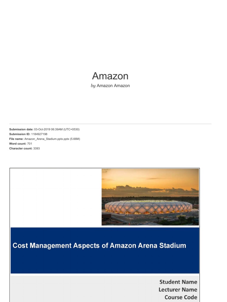 Amazon by Amazon Amazon | PDF