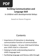 Hanen FUNdamentals Handout2 | PDF | Communication | Behavioural Sciences