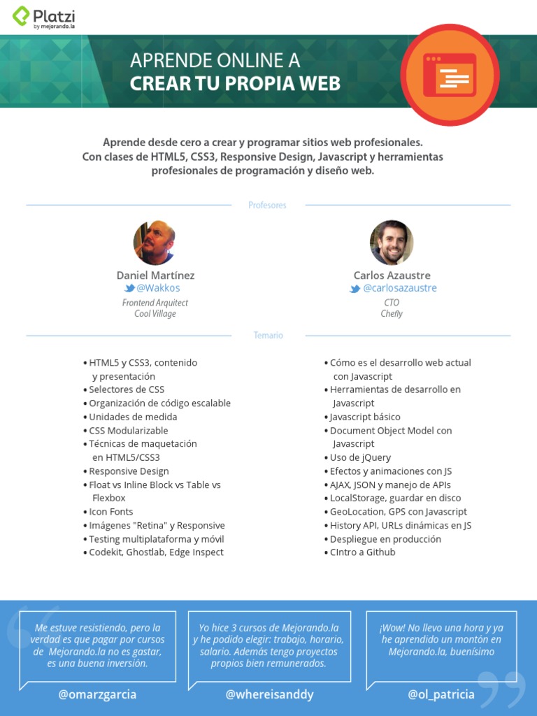Desarrollo Web PDF | PDF | Hojas de estilo en cascada | Script Java