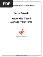 Free Criteria CCAT Practice Test With Answers Explanations | PDF