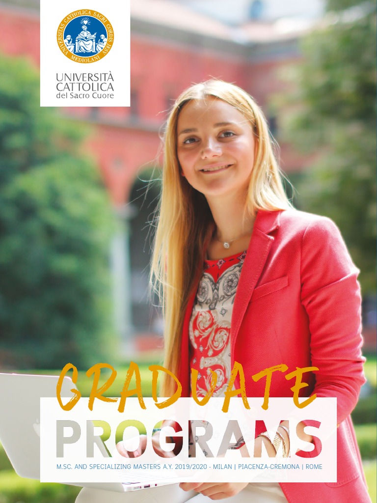 Graduate Programs Brochure | PDF | Academic Degree | Master Of Science