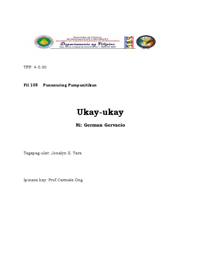 Ukay Ukay | PDF