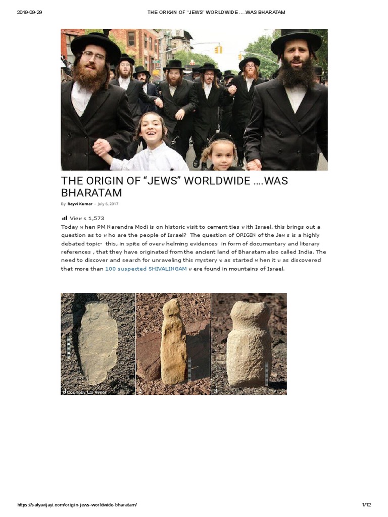 Origin of The Jews | PDF | Jews | Jews And Judaism