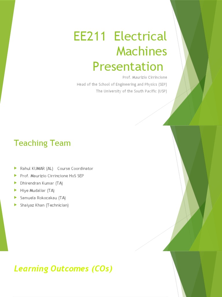 EE211 - L1-Electrical Machines Week 2 | PDF | Behavior Modification ...