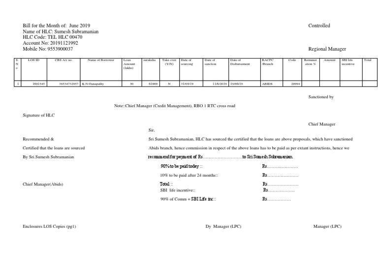 Payout Format Sbi | PDF | Banking | Financial Services