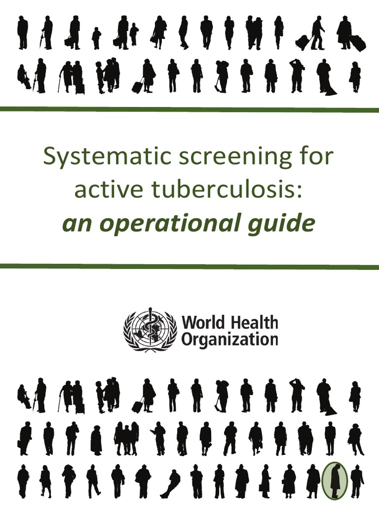 Systematic Screening For Active TB | PDF | Screening (Medicine ...