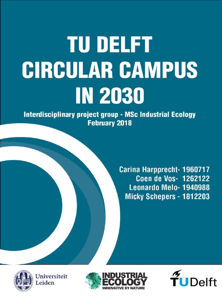 TU Delft CircularCampus2030 IpgReport | PDF | Life Cycle Assessment ...