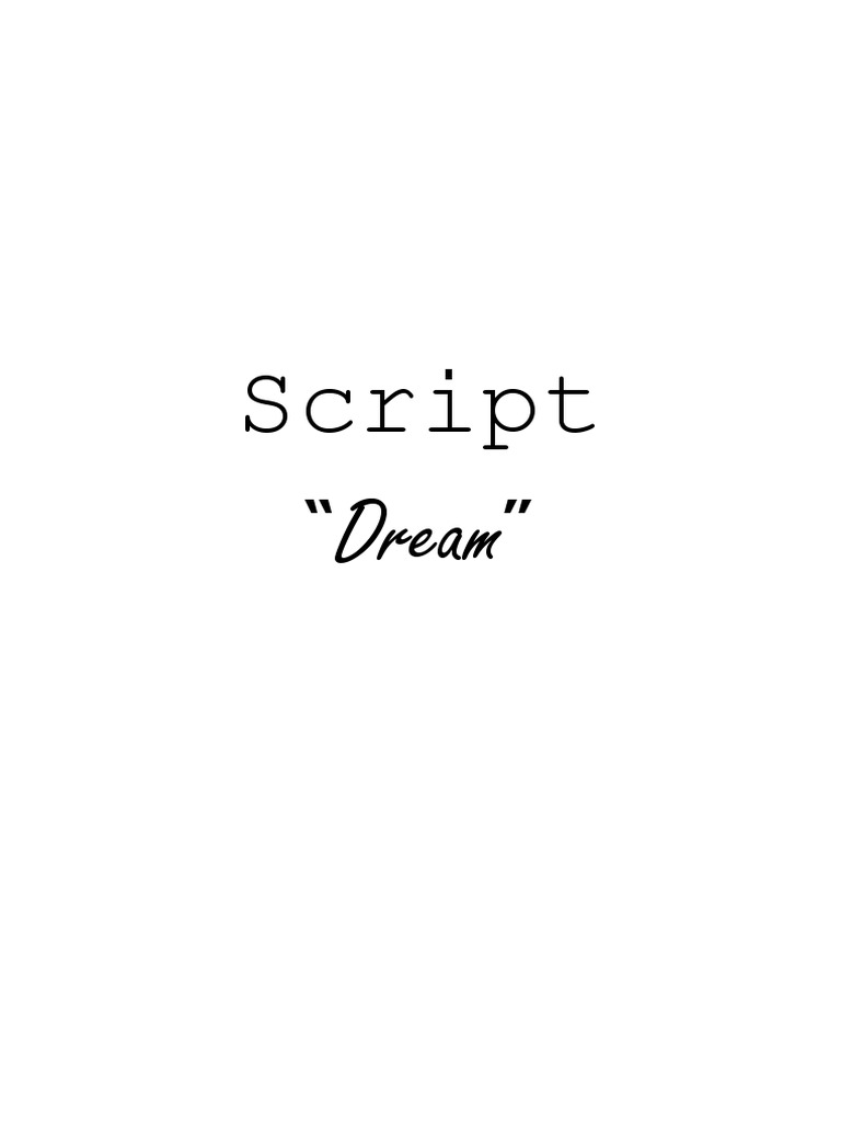 Script Dream" | PDF