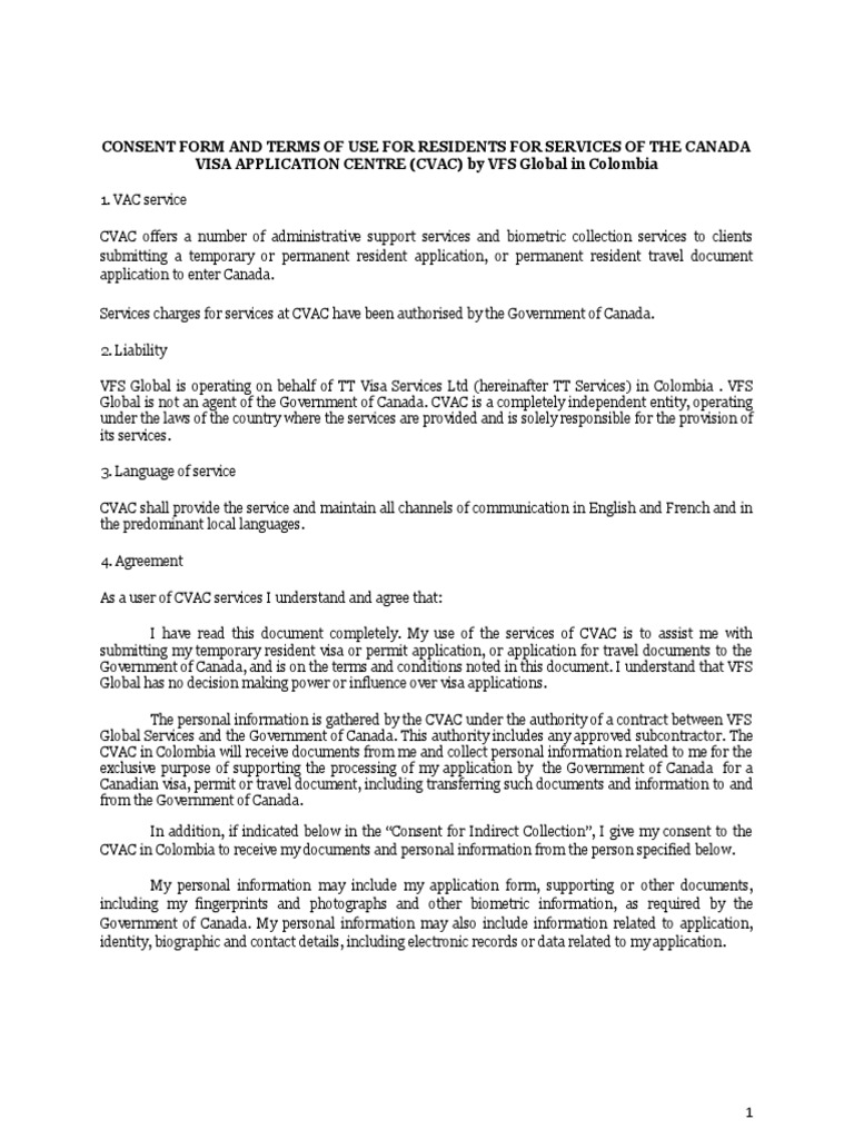 Consent Form Colombia PDF | PDF | Personally Identifiable Information ...