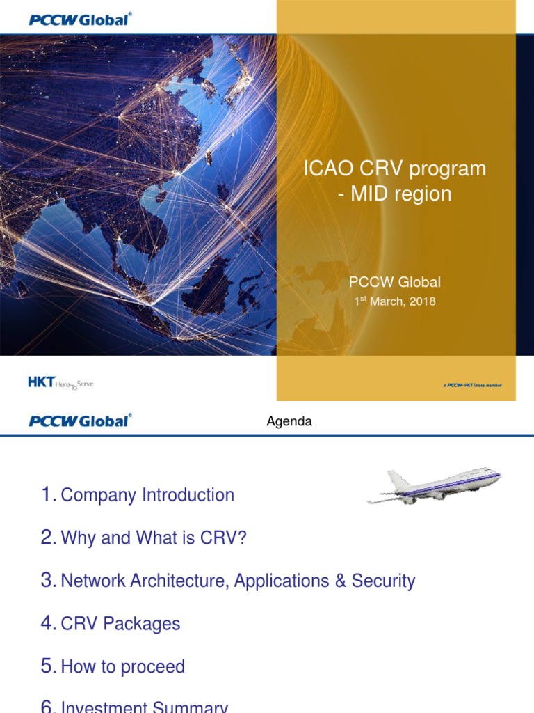 ICAO CRV Programme | PDF | Voice Over Ip | Multiprotocol Label Switching