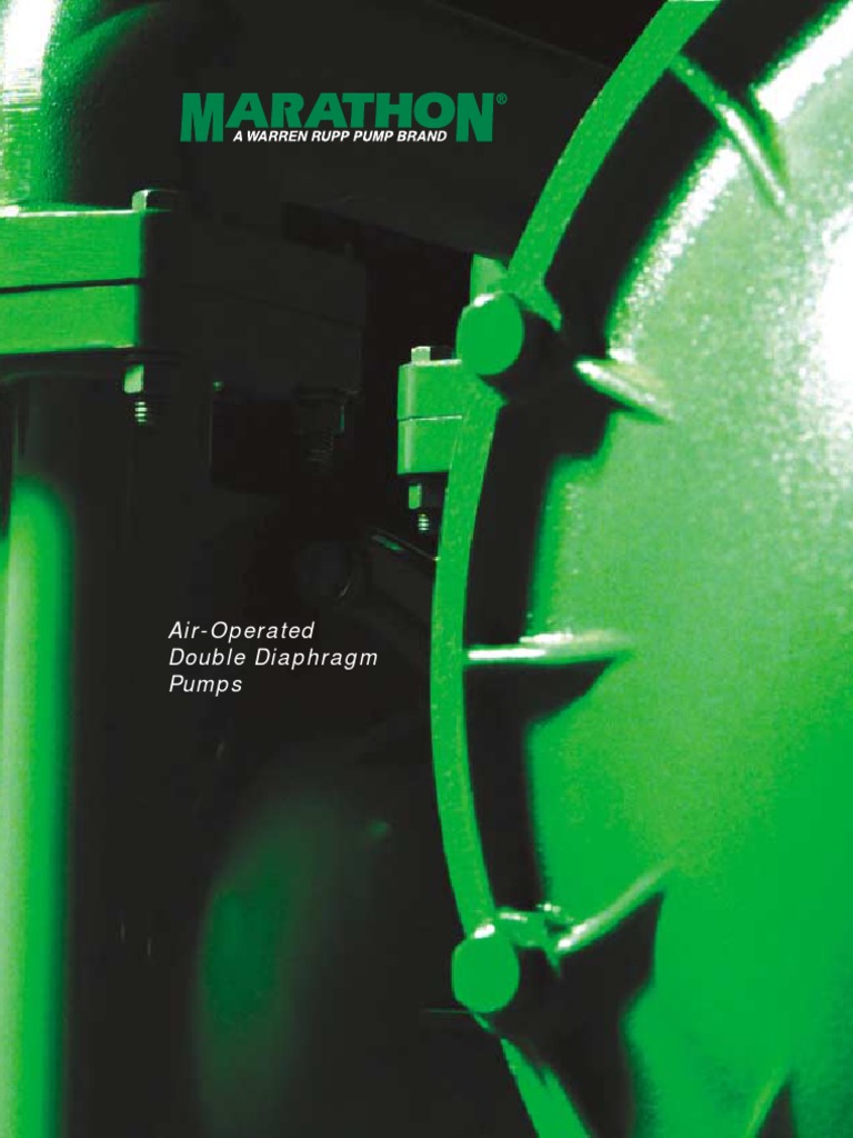 Catalogo Bombas Neumaticas Warren Rupp Marathon | PDF | Fluorine ...