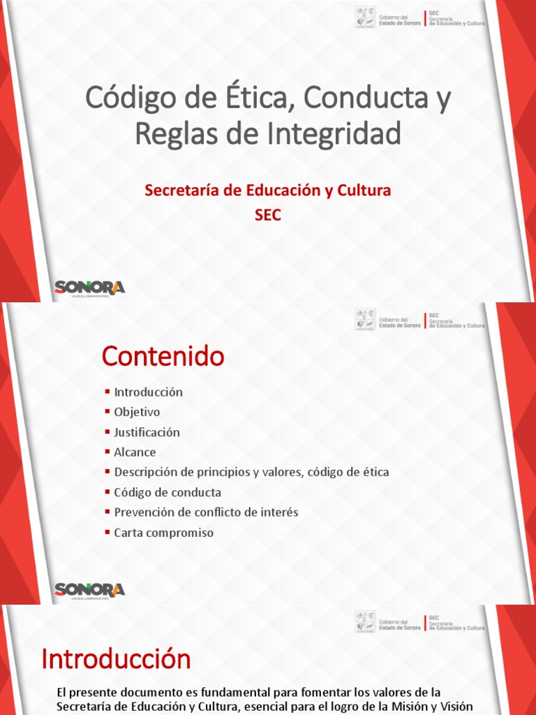 Codigo de Etica y Conducta SEC PDF | PDF | Justicia | Crimen y violencia