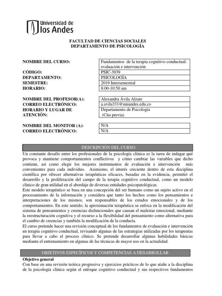 Bases de TCC Programa 2019 Intersemestral Alexandra Avila Definitivo ...