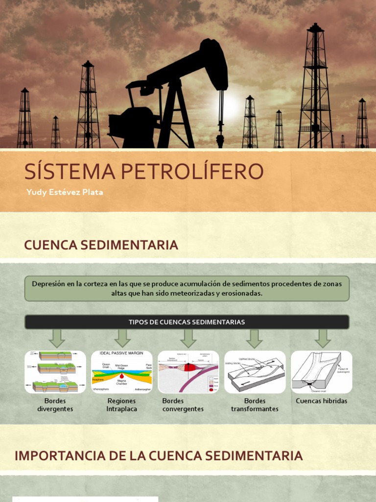 Sistema Petrolifero | PDF | Roca (geología) | Depósito de petróleo
