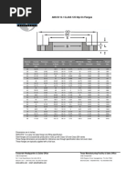 ASME - ANSI B16.5 - Flanges and Bolt Dimensions Class 150 To 2500 1000 ...
