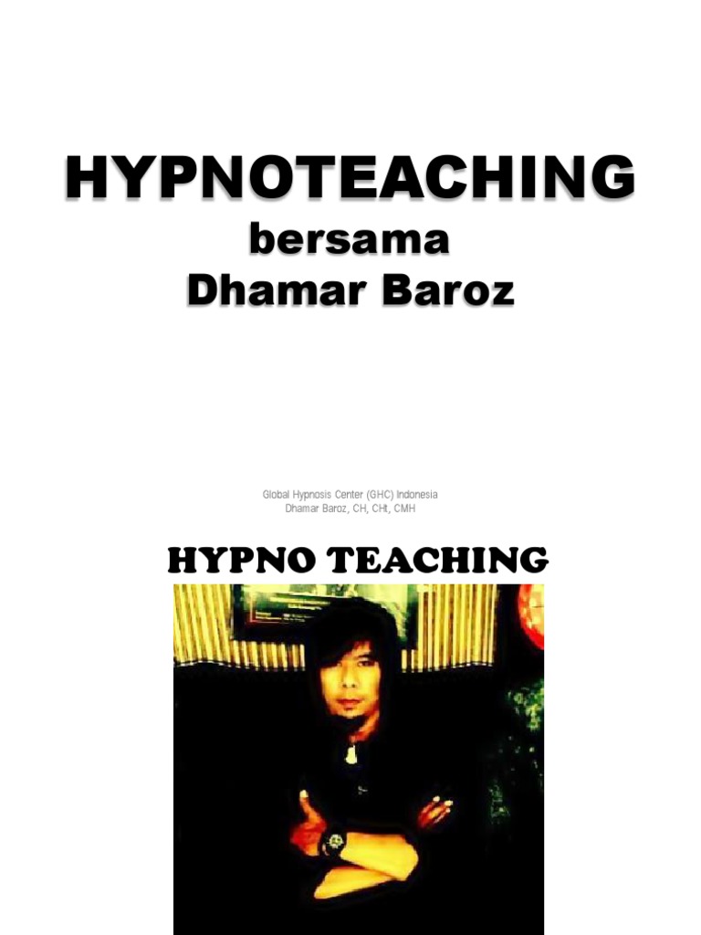 Master Hypno Teaching - MODUL | PDF | Hypnotherapy | Mental Health