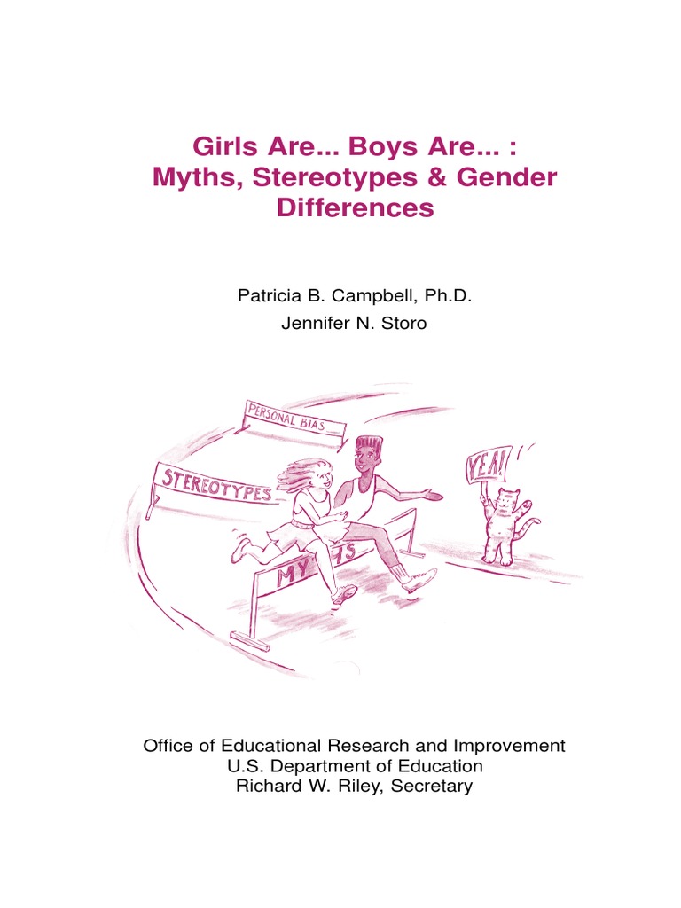Stereotypes PDF | PDF | National Assessment Of Educational Progress | Gender