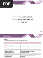 Modulo 6 Semana 2: Actividad Integradora 3. Be My Guest | PDF ...