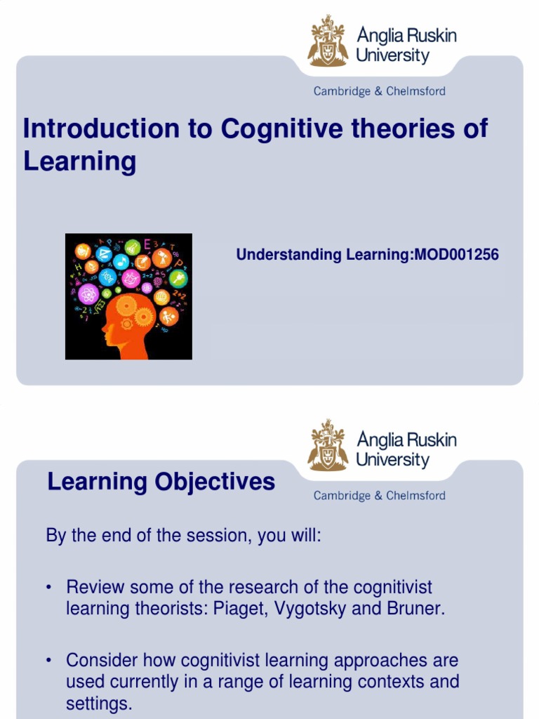 Cognitive Approaches To Learning Powerpoint | PDF | Constructivism ...