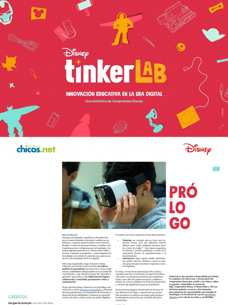 Guía Tinkerlab | PDF | Aprendizaje | Creatividad