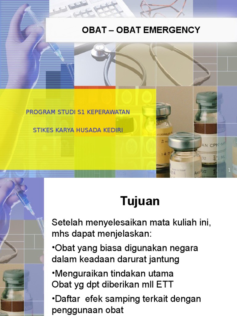Obat Obat Emergency Pdf Shock Circulatory Heart