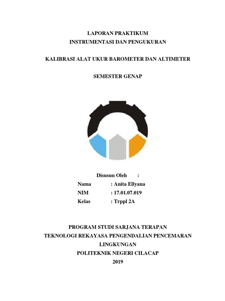 Laporan Praktikum Kalibrasi Barometer Dan Altimeter | PDF
