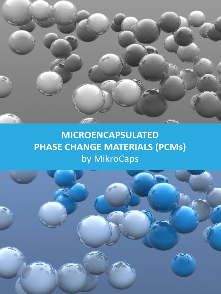 Microencapsulated PCMs for Thermal Regulation | PDF | Heat | Materials