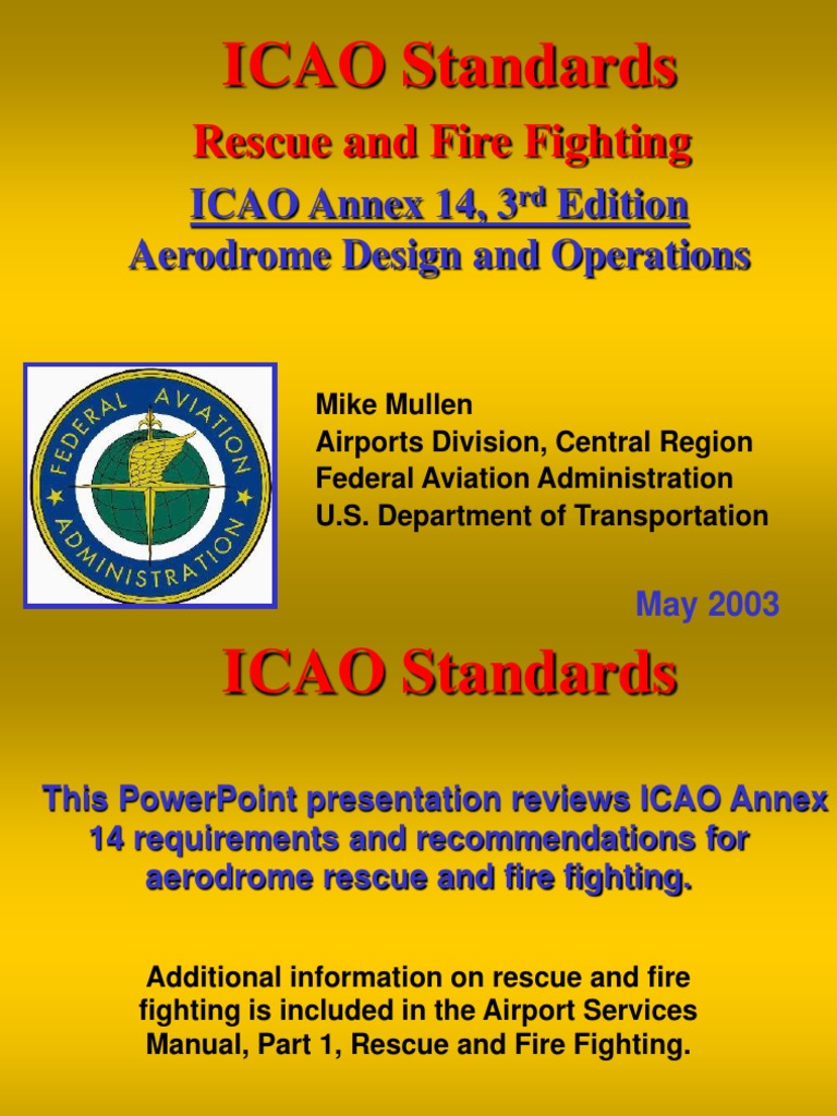 Icao Arff | PDF | Firefighting | Runway