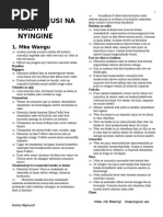 Bembea Ya Maisha Notes | PDF