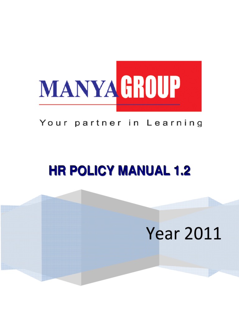 HR Policy | PDF | Human Resources | Employment