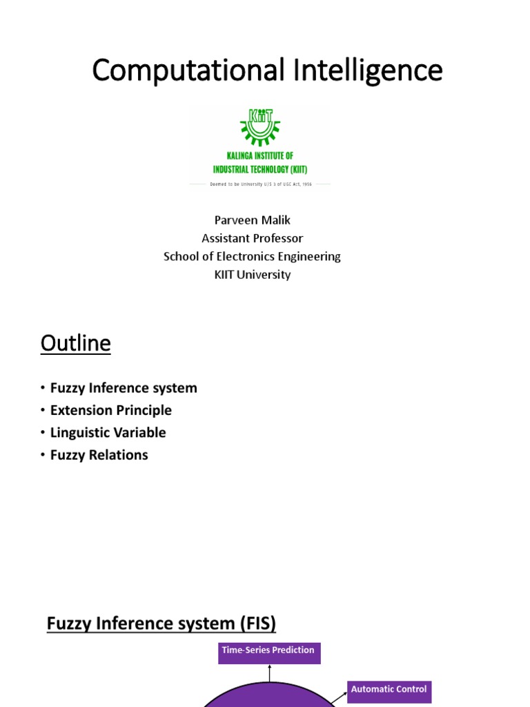 Lecture 2 - Fuzzy Inference System | PDF | Fuzzy Logic | Set (Mathematics)
