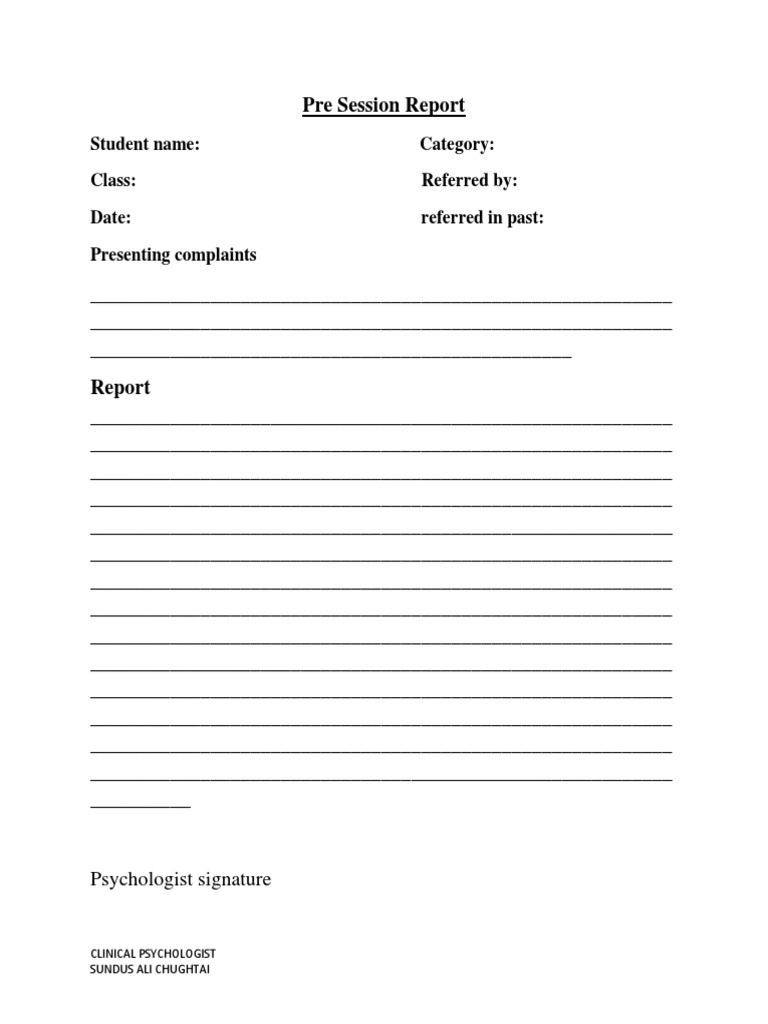 Psychologist Signature: Clinical Psychologist Sundus Ali Chughtai | PDF ...