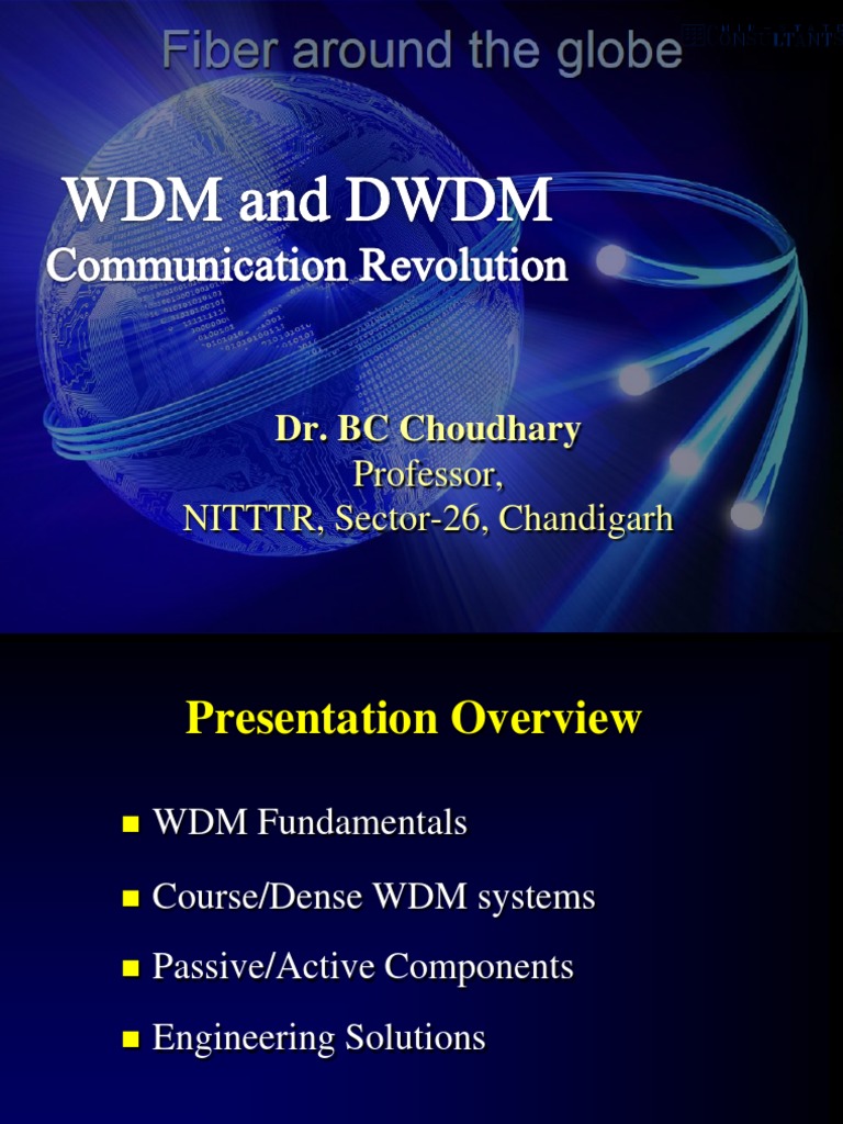 WDM-DWDM Systems & Components | PDF | Wavelength Division Multiplexing ...