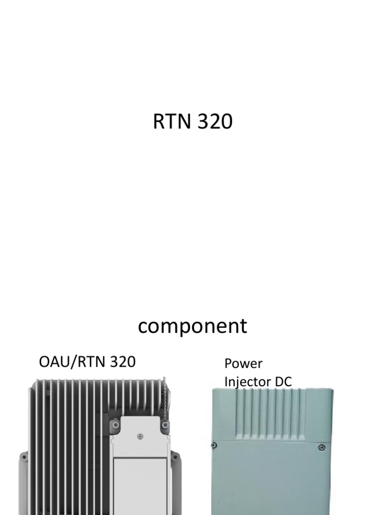 Comissioning RTN 320 | PDF | Komputer | Teknologi & Rekayasa