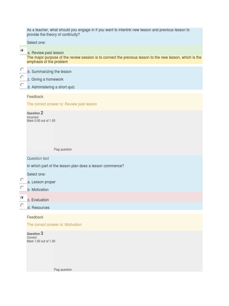 Profed. 3 | Download Free PDF | Test (Assessment) | Teachers