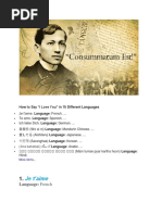 Essential Papiamento Words & Phrases | PDF | Food And Drink | Foods