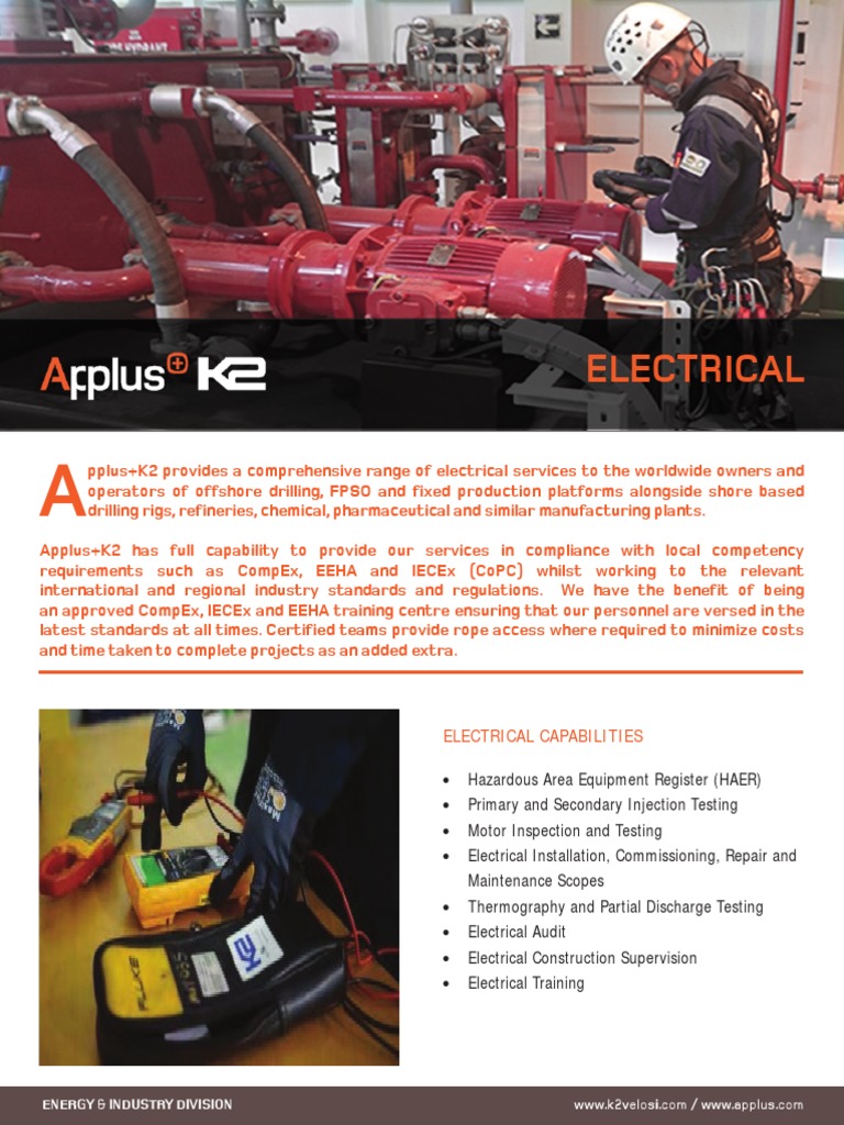 Applus K2 | PDF | Drilling Rig | Audit