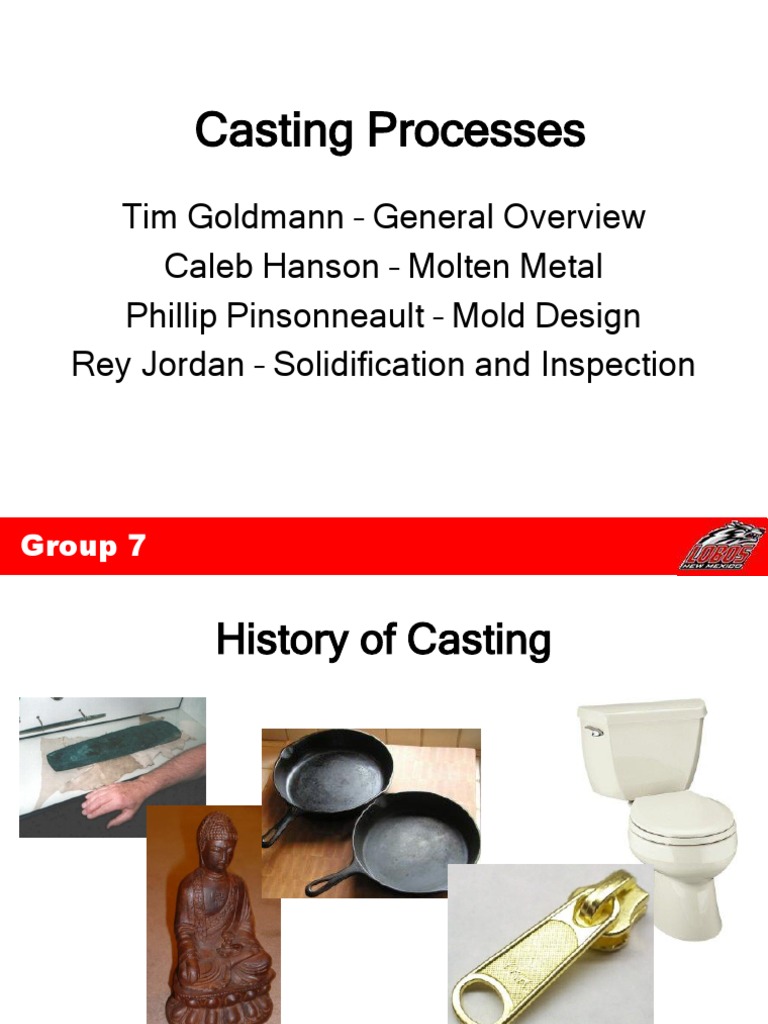 Metal Casting | PDF | Foundry | Casting (Metalworking)