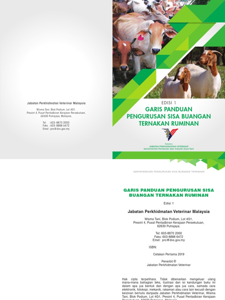 Garis Panduan Pengurusan Sisa Ruminan 2019-03 | PDF