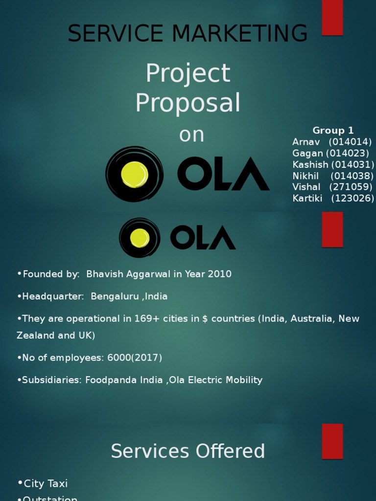 OLA Service Industry | PDF | Taxicab | Transport