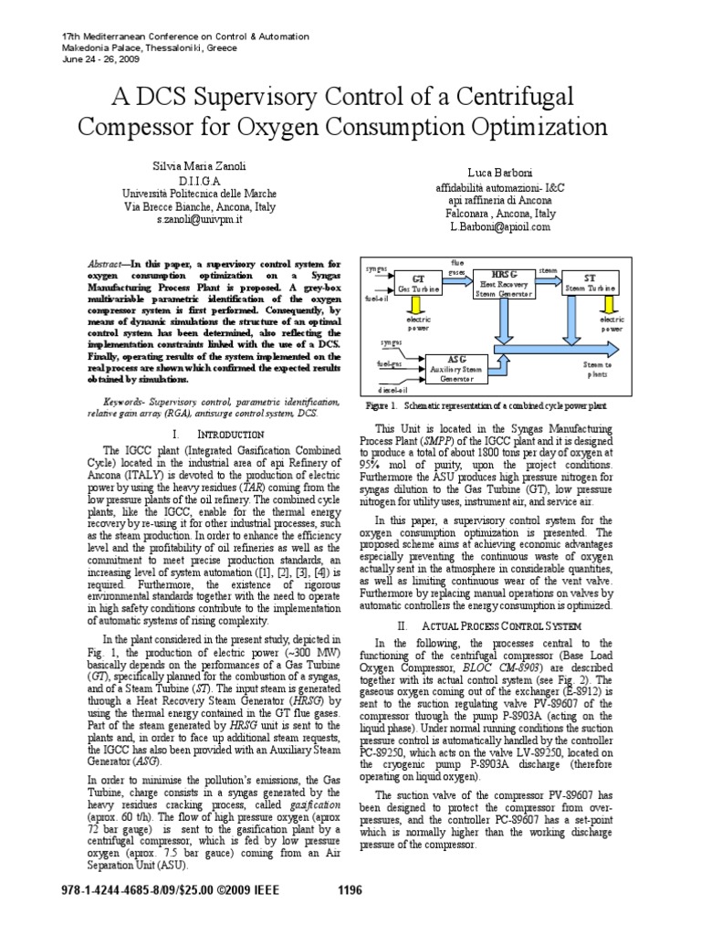 DCS Supervisory Control | PDF | Control Theory | Pump