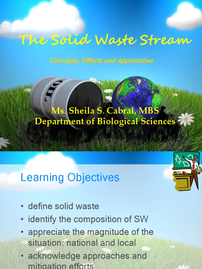 The Solid Waste Stream: Concepts, Effects and Approaches | PDF | Waste ...